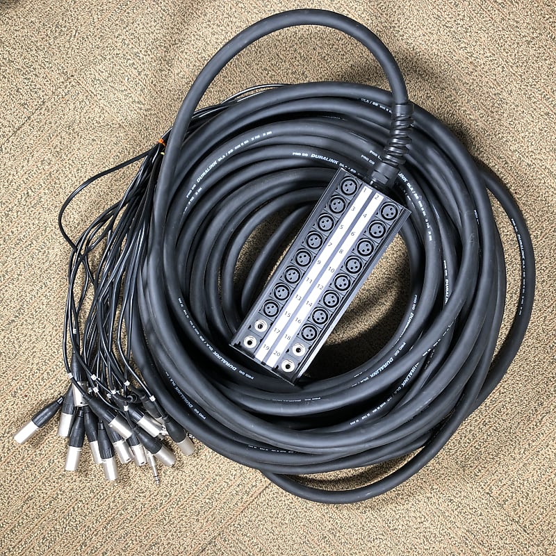 StageMASTER 16x4 100-foot Stage Snake w/ 1/4" Returns - | Reverb