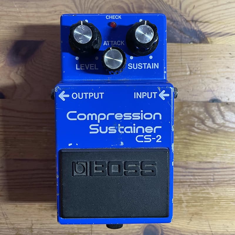 Boss CS-2 Compression Sustainer (Black Label) 1981 - 1986 - | Reverb