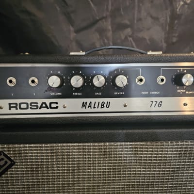 Rosac Malibu 77G Amplifier 1970 - Black | Reverb