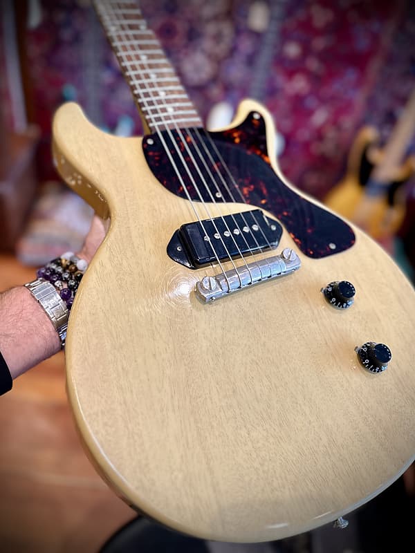 Gibson TV Yellow Les Paul Jr. Custom Shop 2021 - TV Yellow | Reverb