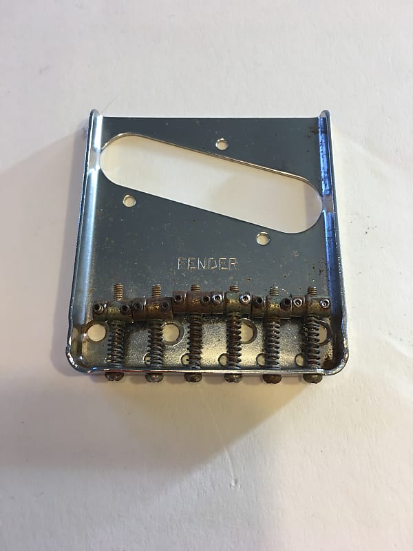 1975 Fender Telecaster Telecaster Custom Guitar Bridge 6 | Reverb