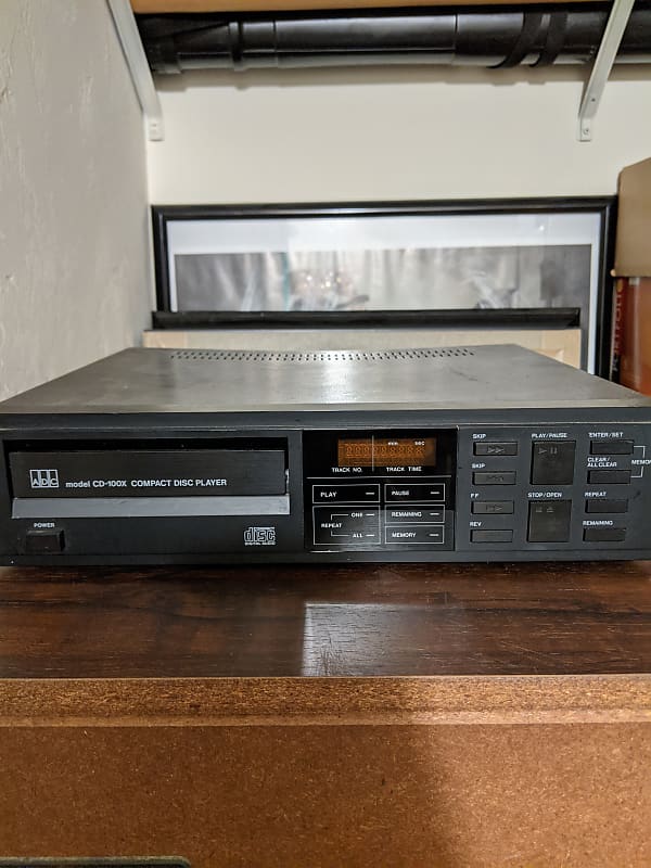 ADC CD-100X Vintage (1985) CD Player | Reverb