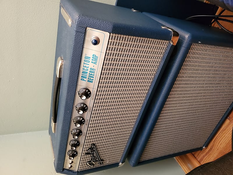 Fender 68 Princeton Reverb Reissue Head And Cab | Reverb