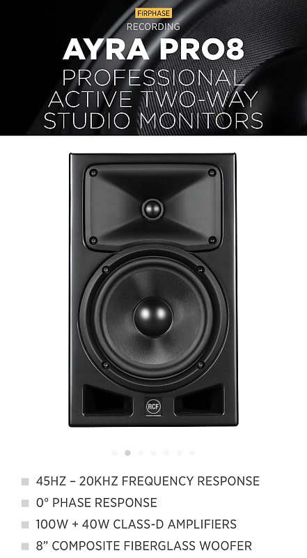 Rcf Ayra 8 Pro | Reverb