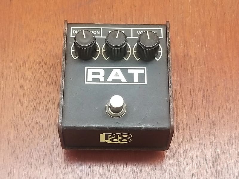 ProCo RAT Distortion Made In USA 1987 Motorola LM308N Op Amp | Reverb