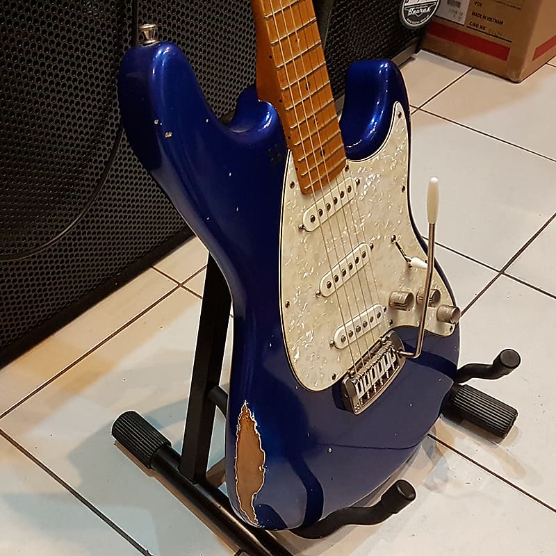 Sandberg California ST-S 2019 San Remo Blue Hardcore Aged | Reverb