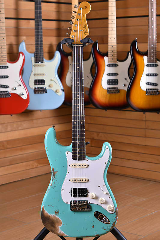 Fender Custom Shop Stratocaster '60 Heavy Relic HSS Rosewood | Reverb