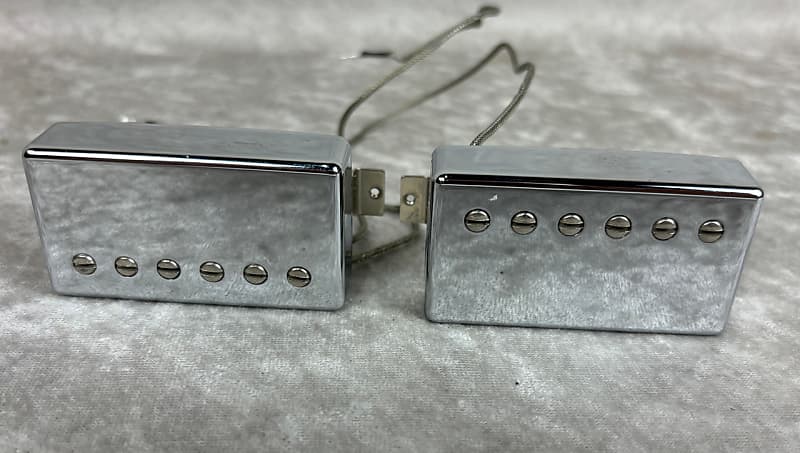 Gibson Burstbucker 2 BB2 BB3 covered humbucker pickup set | Reverb