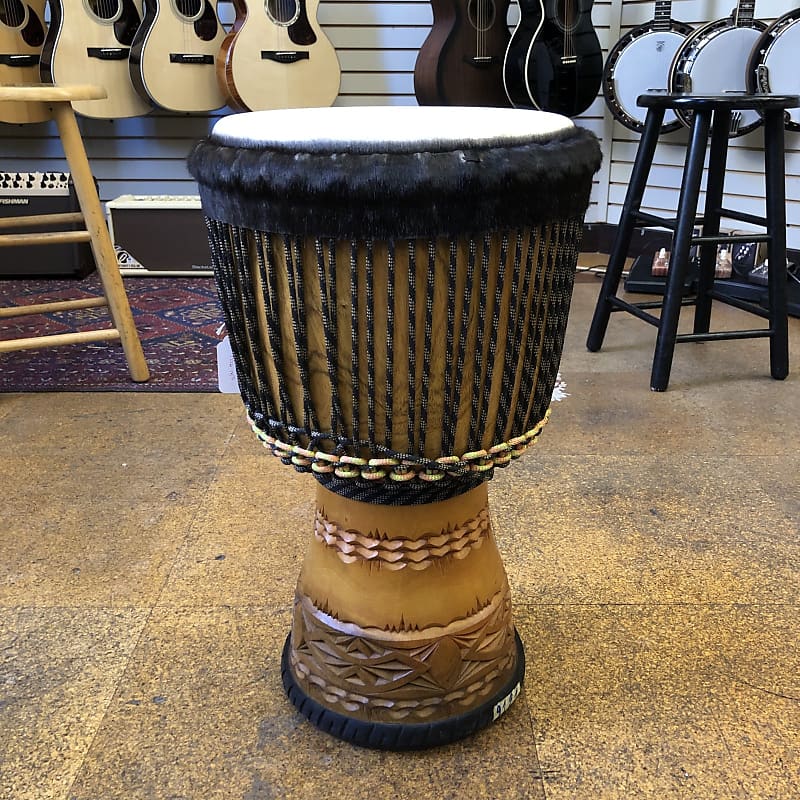 Wula Drum Melina Select Handcrafted 12.75" Melina Wood Djembe | Reverb
