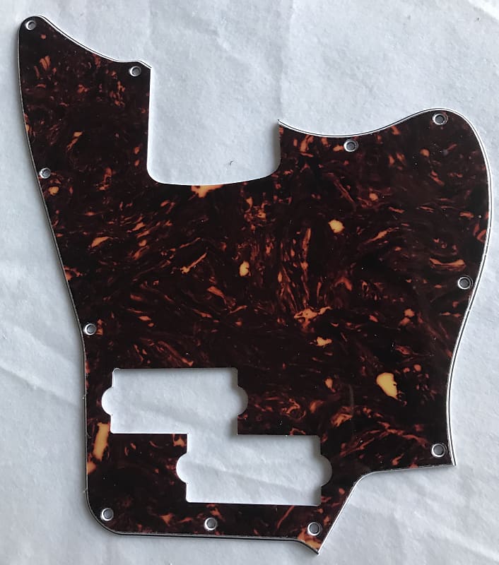 Custom For Squier Jaguar Bass Style Guitar Pickguard,4 Ply | Reverb UK