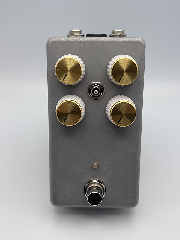 RCO Pedals Plexi Box 2024 - Matte clear with white/gold knobs | Reverb