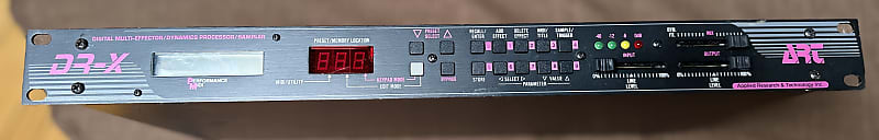 ART DR-X digital multi-effects rack + X-11 MIDI Mastercontrol | Reverb