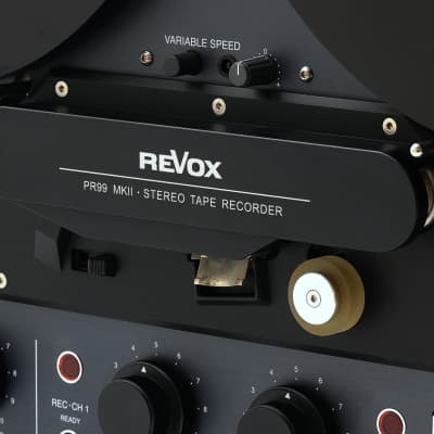 Revox PR99 MKII grey / black edition limited... grey black | Reverb UK