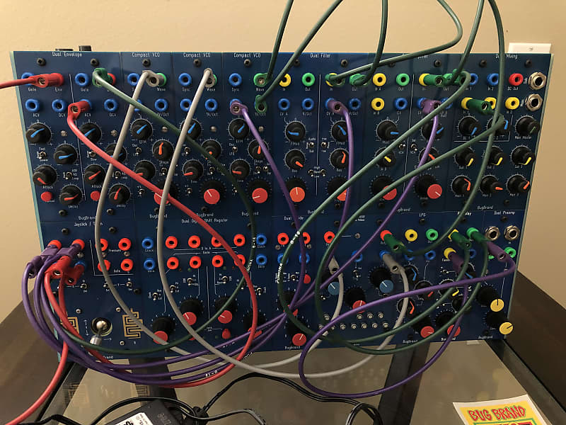 BugBrand 2Frame SynthVoice+ Analog Modular Synthesizer | Reverb