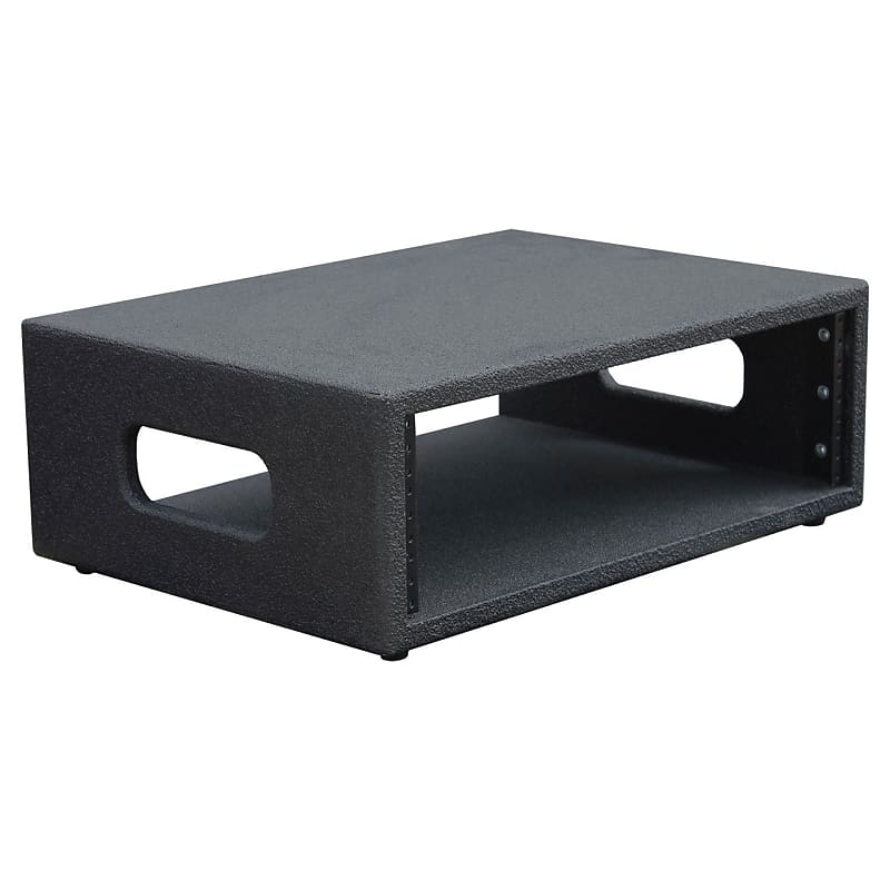 Sound Construction 3-Space 19-inch Mobile Rack - Black, | Reverb