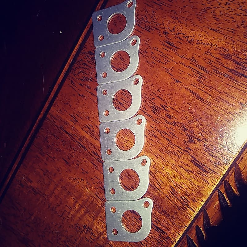 GraphTech Ratio Mounting Plates Brushed/ Satin | Reverb