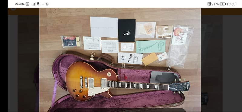 Gibson r9 Les paul 2008 Sunburst | Reverb