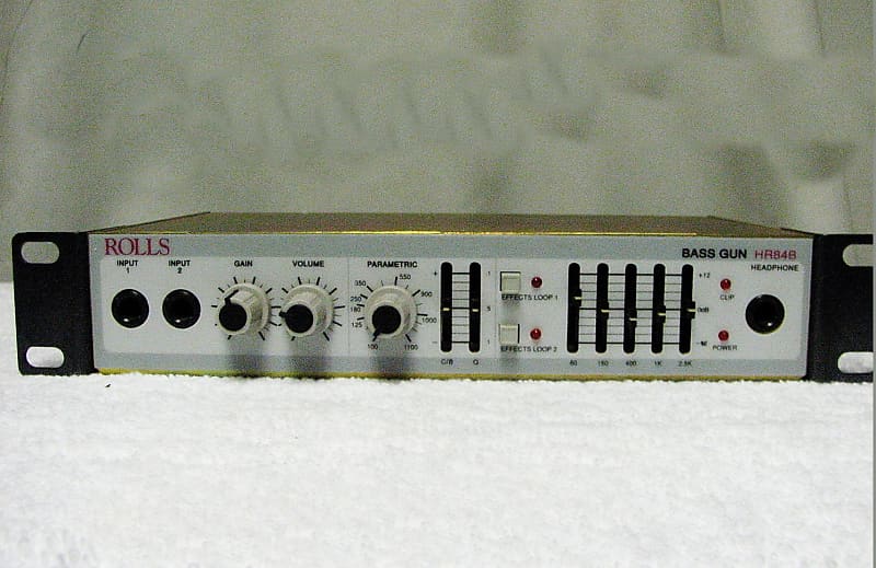 Rolls BassGun pre-amp metal | Reverb