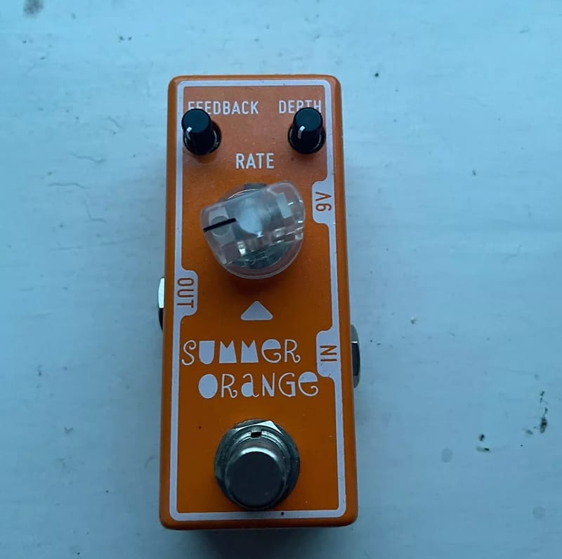 Tone City Summer Orange Phaser Pedal | Reverb UK