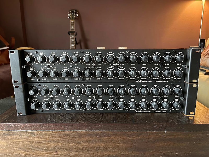 White 4500 Equalizers EQs (Pair) Serviced. | Reverb