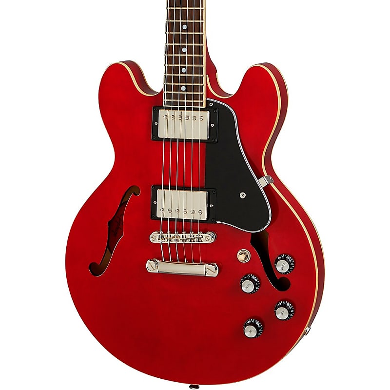 Epiphone ES-339 Semi-Hollow Electric Guitar Cherry | Reverb