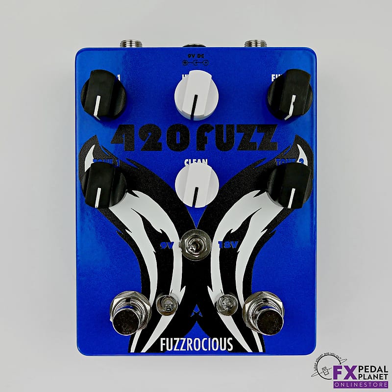 Fuzzrocious 420 Fuzz 2023 - Blue | Reverb Canada