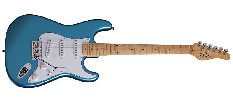 Schecter Traditional Standard Electric Guitar Lake Placid | Reverb