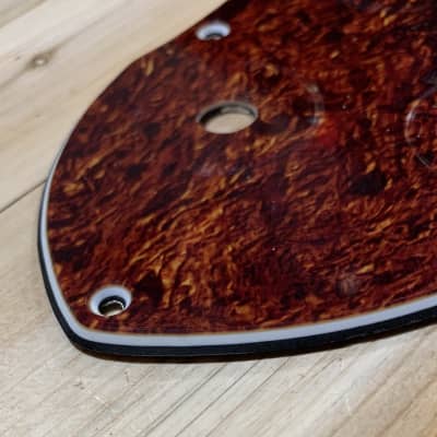 Pickguard Fender Telecaster Custom Red Tortoise Shell | Reverb