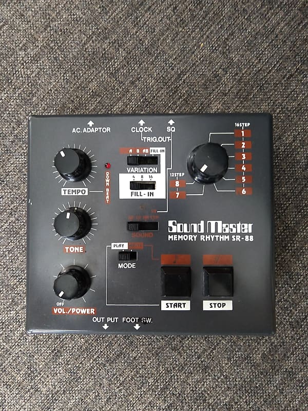 Soundmaster SR-88 + Clock In Mod | Reverb