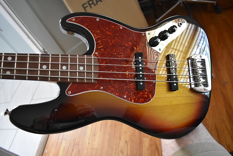 G&L JB bass , 2021 USA Fullerton Deluxe, Factory soft case & | Reverb