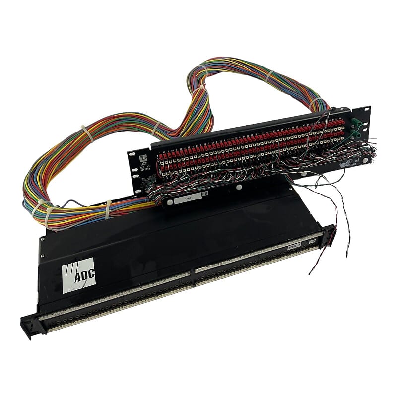 Bantam TT ADC 96 patchbay connected to ADC UP-96NMKII PPC | Reverb