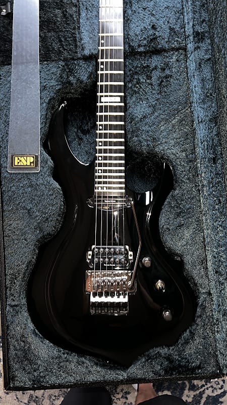 ESP Forest-GT Arched 2010 Gloss Black - OHSC | Reverb