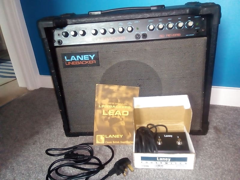 Laney Linebacker 50 reverb 1988 - Black | Reverb