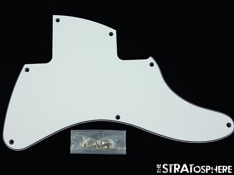 Fender Jim Adkins JA-90 Thinline Tele White PICKGUARD | Reverb
