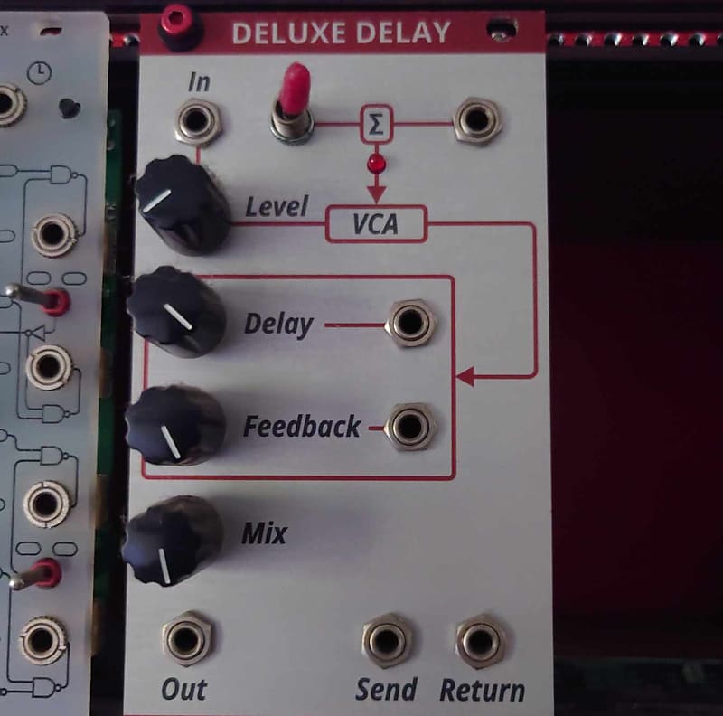 Stereoping Deluxe Delay, PT2399, with send return loop | Reverb