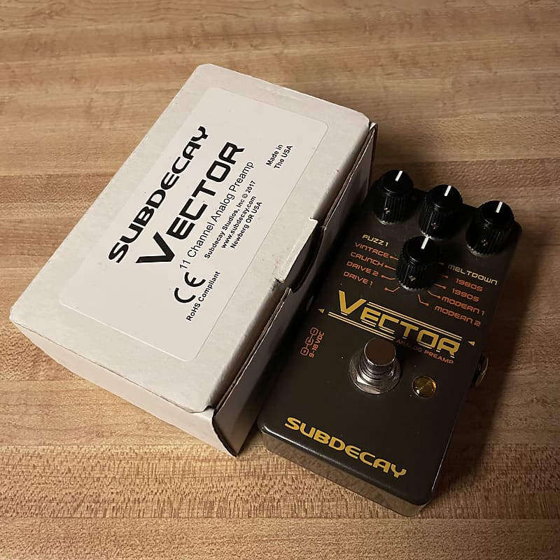 Subdecay Vector Analog Preamp | Reverb