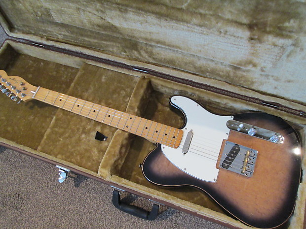 Brandoni Custom telecaster 70's/80's dark birdseye maple | Reverb UK