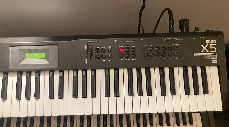 Shiny Korg X5 - 90s | Reverb