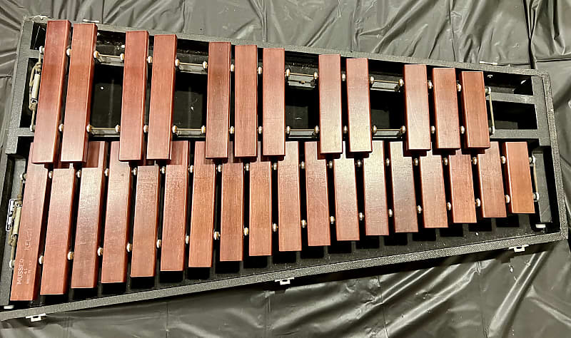 Vintage MUSSER Model 41 Xylophone - Kelon Bars Hard Gig/Trap | Reverb