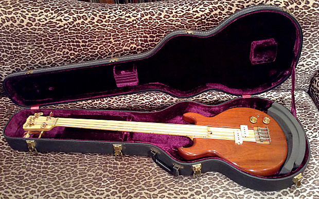 SD Curlee "Standard" Fretless Electric Bass with Hardshell | Reverb