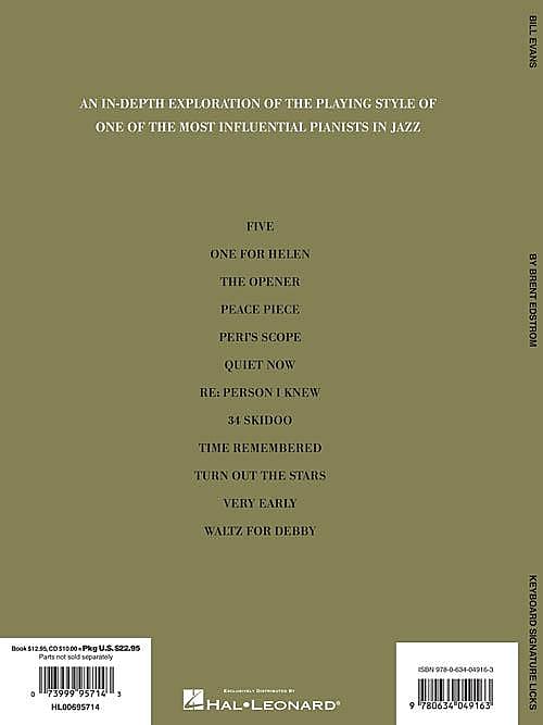 Bill Evans A Step By Step Breakdown Of The Piano Styles And | Reverb