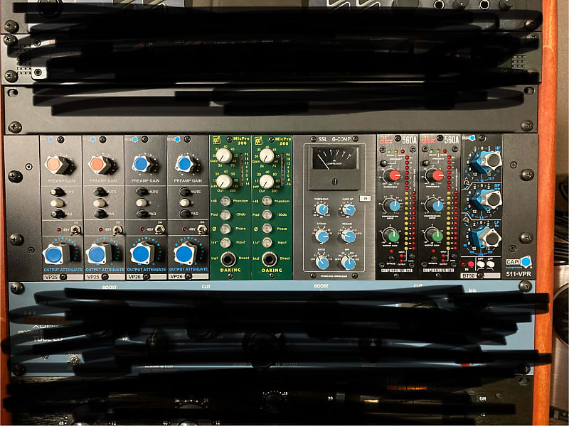 CAPI 511-VPR Filtered XLR 11-Slot 500 Series Rack Chassis | Reverb