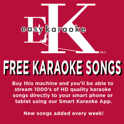 Easy Karaoke Bluetooth¸ Karaoke System with Speaker | Reverb UK