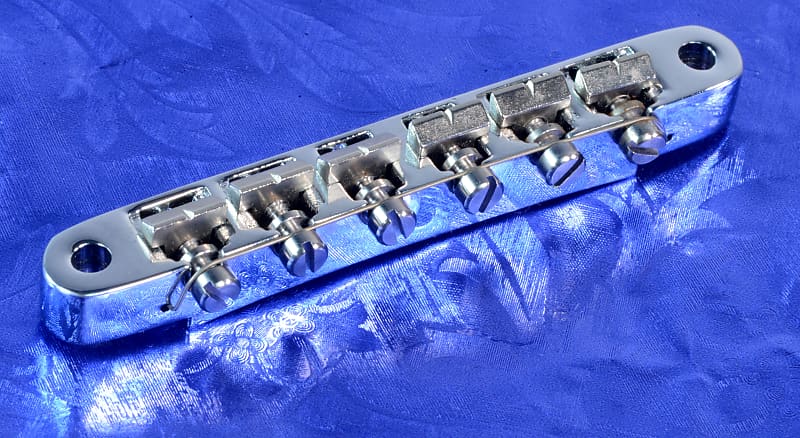 Tokiwa Japan All Pure Brass Tune-O-Matic Style Guitar Bridge | Reverb