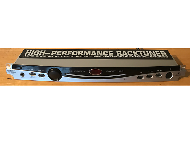 Behringer Rack Tuner BTR2000 Grey/Black/Red | Reverb
