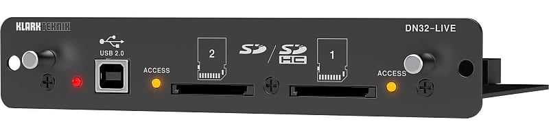 Klark Teknik DN32-LIVE SD and USB Expansion Module | Reverb Canada