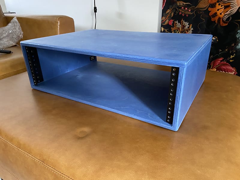 Audiorax 3U 2021 Blue Wood Rack Rackmount | Reverb