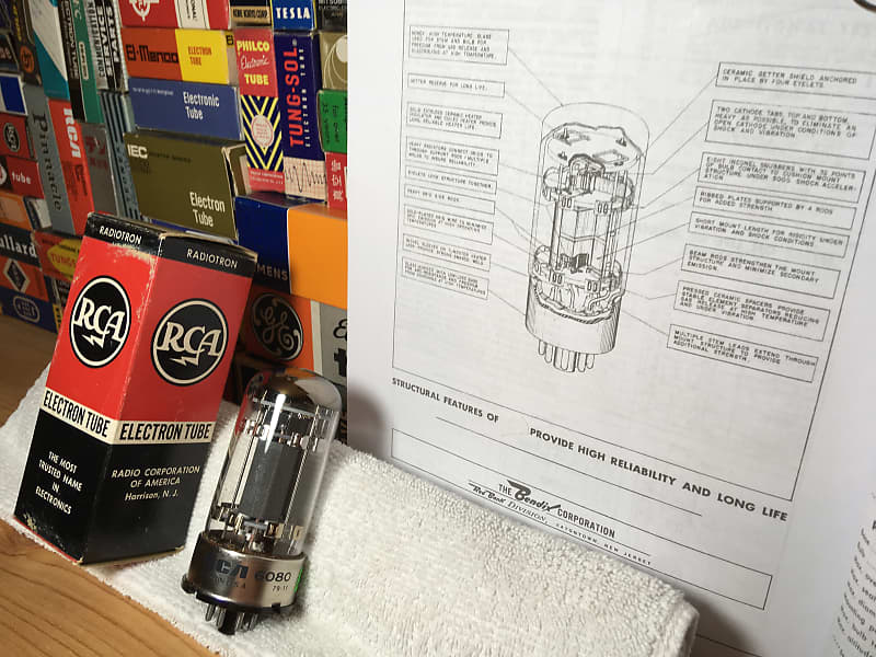 Bendix USA 6080 ~Premium LongLife 6AS7G /421A Sub ~HolyGrail | Reverb