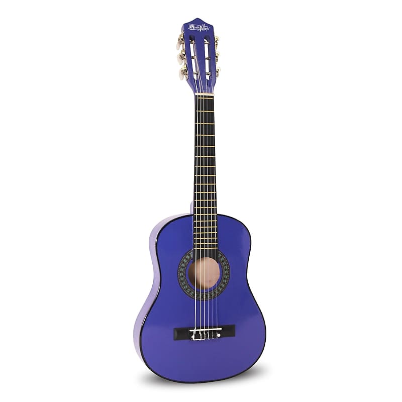 Half Size Junior Guitar For Young Kids - Blue | Reverb