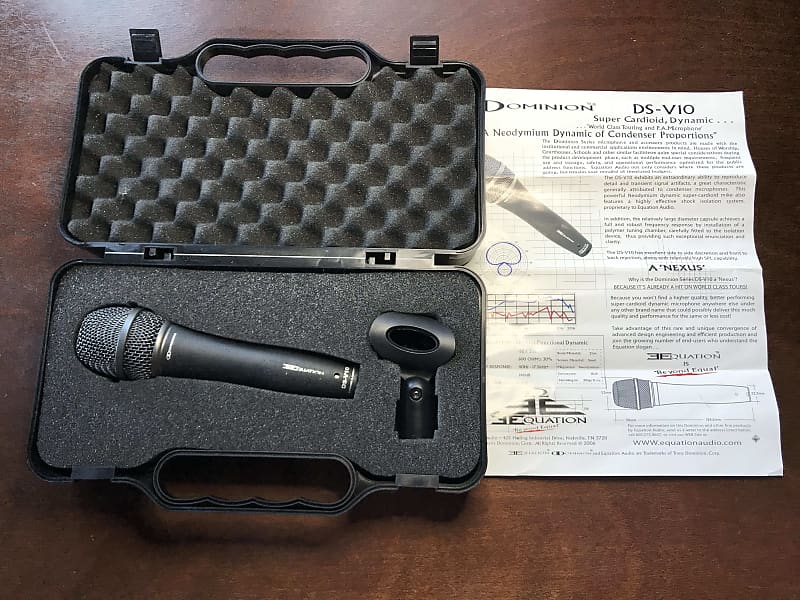 Equiation DS-V10 microphone Equiation DS-V10 microphone 2011 | Reverb